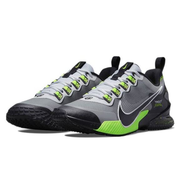 Nike | Shoes | Nike Force Zoom Trout Ltd Tf Light Smoke Grey Volt ...